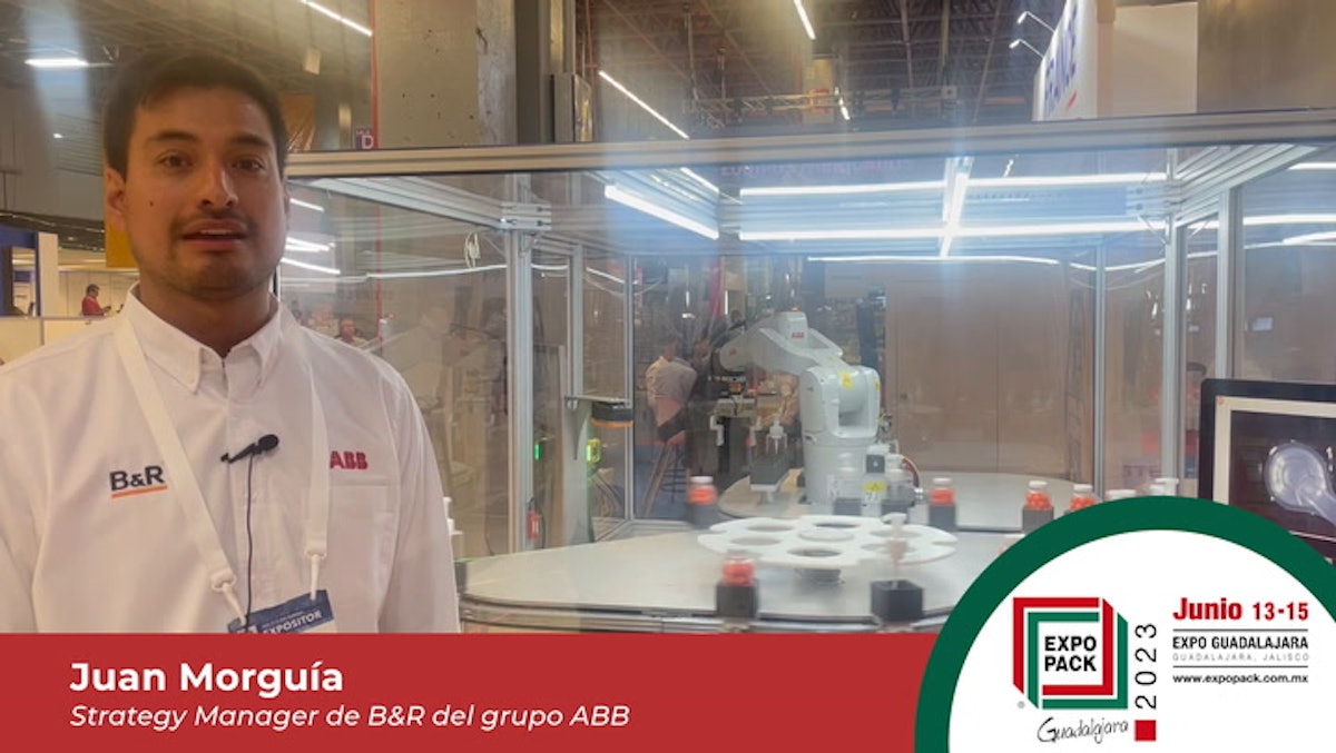 ABB expone sistema de transporte ACOPOStrak de B&R en EXPO PACK ...